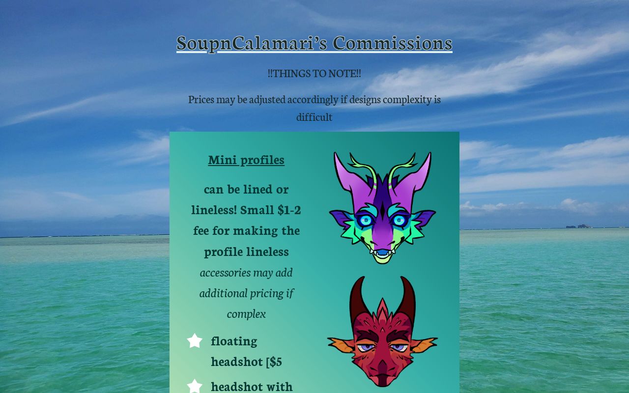 Additional commissions